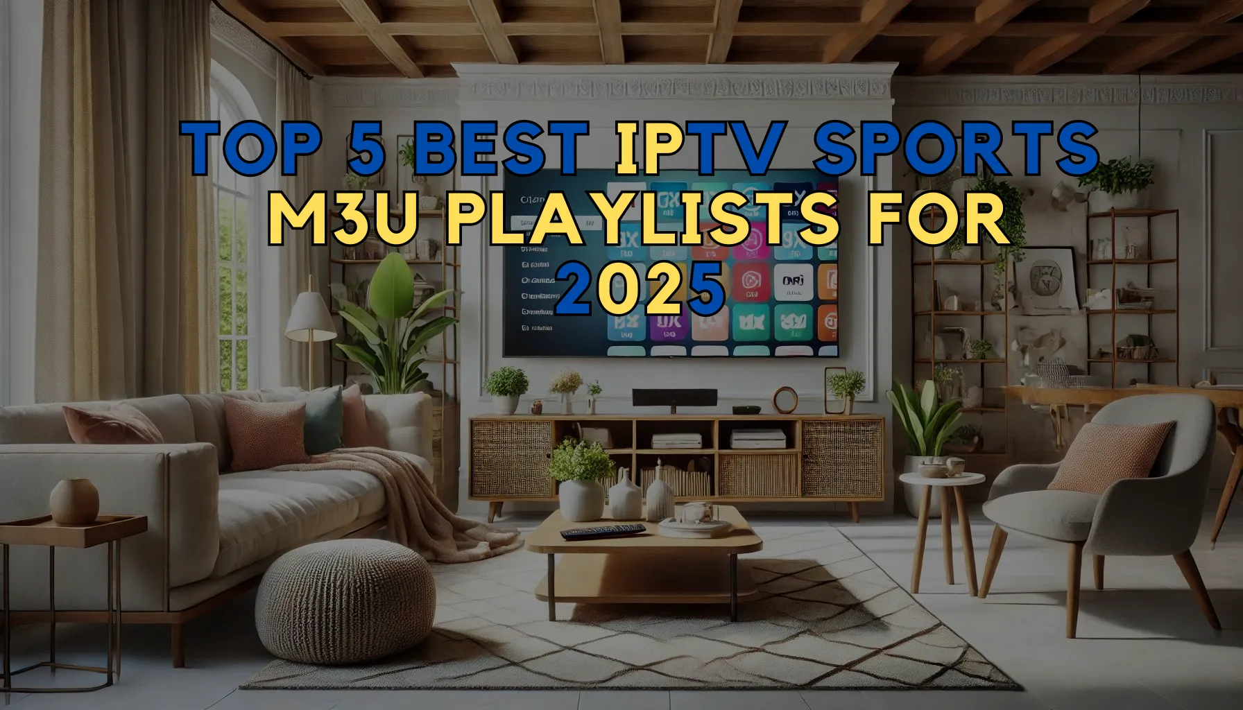 Top 5 Best IPTV Sports M3U Playlists for 2025